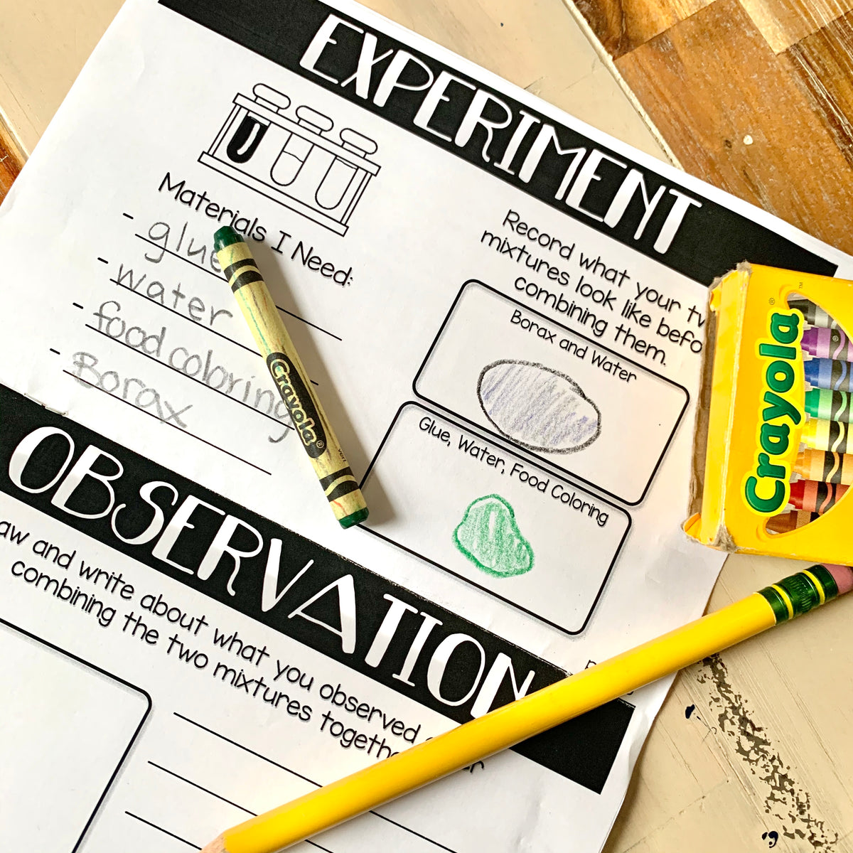 Slime Experiment | Scientific Method | Flubber | Digital Science Exper ...