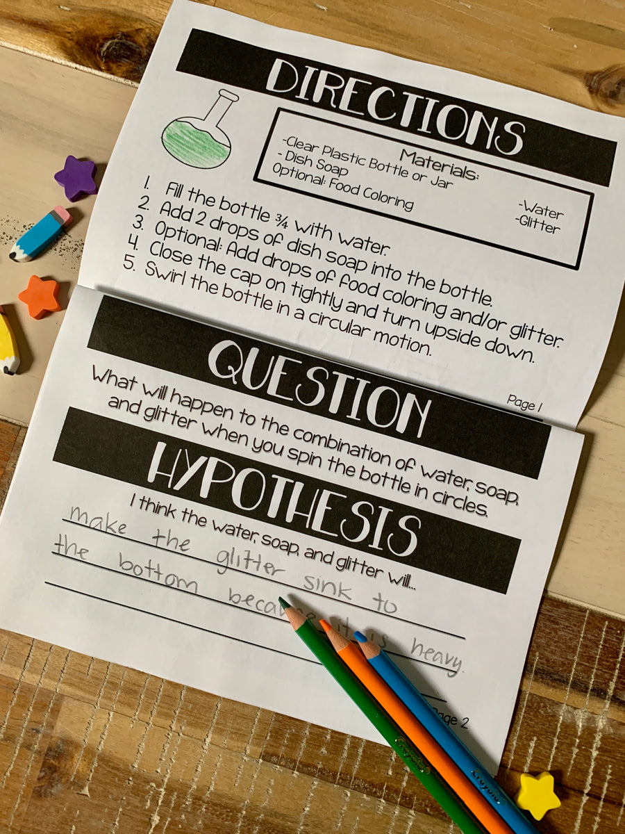 Tornado In a Bottle | Weather Science Experiment | Scientific Method ...