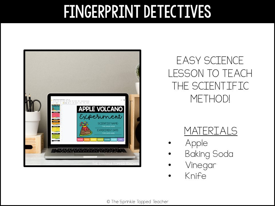 Apple Volcano Experiment | Scientific Method | Digital Science Experim ...